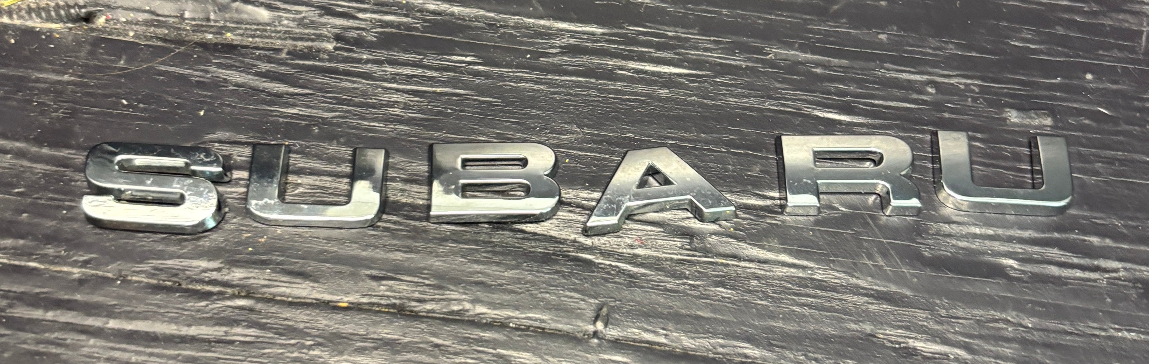 Subaru 3/4x1/2 inch Badge Emblem Letters – HLJ at Home